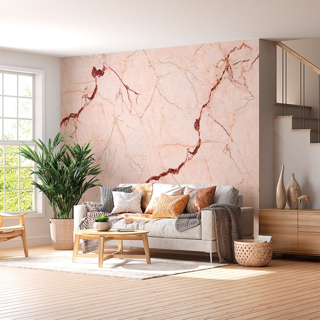 Revestimento Flexivel Brilho Onix Rose - 2,40mx 1,20m - 2mm - Pelle Revestimentos